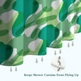 Camouflage Waterproof Polyester Shower Curtain – Mold-Resistant, Quick ...