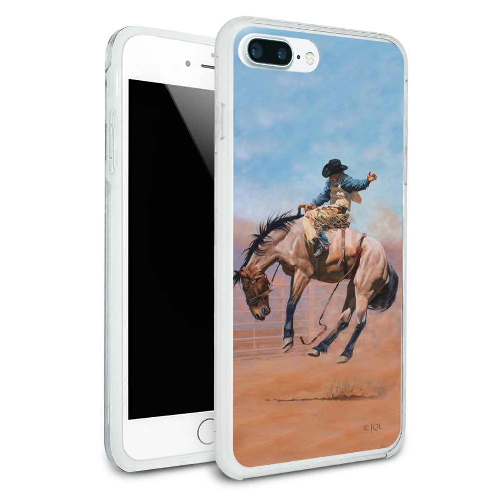 Saddle Bronc Horse Cowboy Riding Rodeo Event Protective Slim Fit Hybrid ...