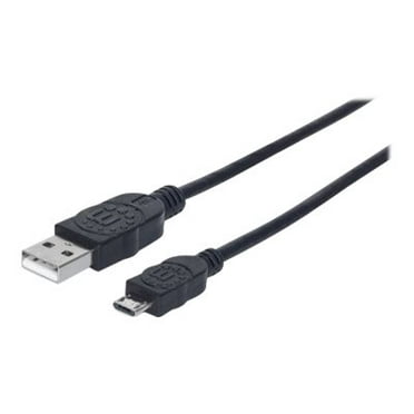 Manhattan 353311 Hi-Speed Micro USB-B Male 2.0 to USB-C Male Cable (3ft ...