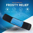 2 NatraCure Cold Pack Wraps with Straps - Reusable Gel Ice Pack for ...
