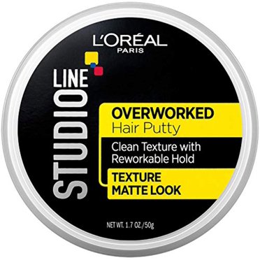L'Oreal Paris Studio Line Hair Putty, Unisex Texturizing & Styling ...