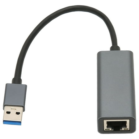 USB To RJ45 Adapter, Small Lightweight Gray Laptop RJ45 Adapter For ...