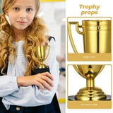 unbranded Gold Award Trophy Portable Plastic Trophy Delicate ...
