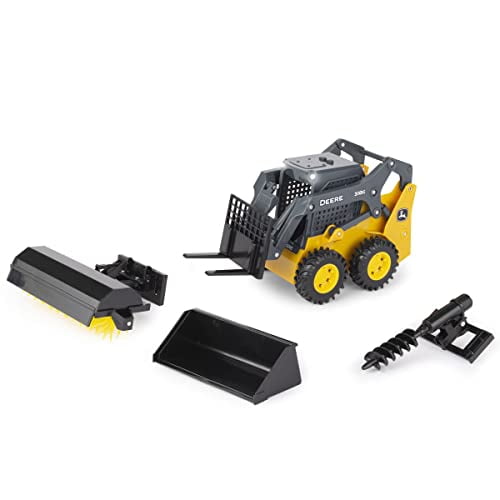 1/16 John Deere Big Farm 318G Skid Steer Toy Set - LP77343 - Walmart.com
