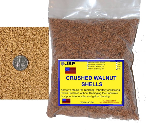 Crushed walnut shell .42-.85mm 20/40 10 lb - Walmart.com