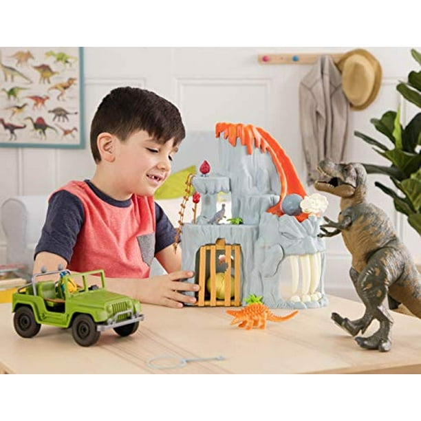 Terra por Battat - T -Rex Big Playset - Electronic Tyrannosaurus Rex ...