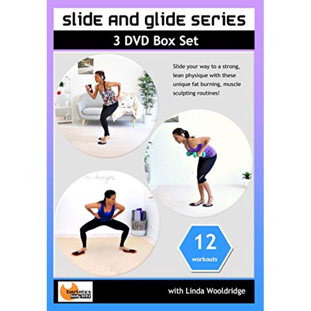 Barlates Sliders Series 12 Workouts on 3 DVDs Box Set [DVD] - Walmart.com