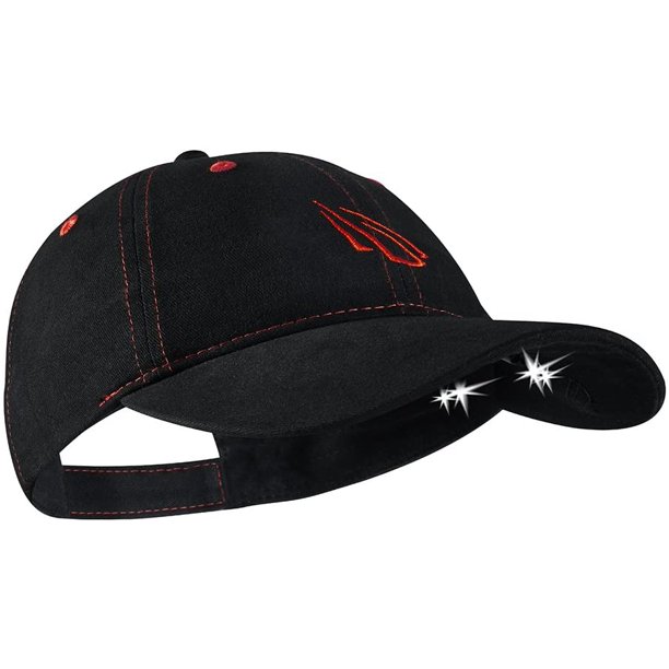 POWERCAP Hat 25/10 Ultra-Bright Hands Free Lighted y Powered Headlamp ...
