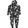 Apparel Connection LLC Womens Betty Boop Black Plush Hooded Onesie ...