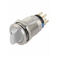 19Mm Momentary Rotary Push Button Switch 3Position 2No2Nc 3-6V On-Off ...