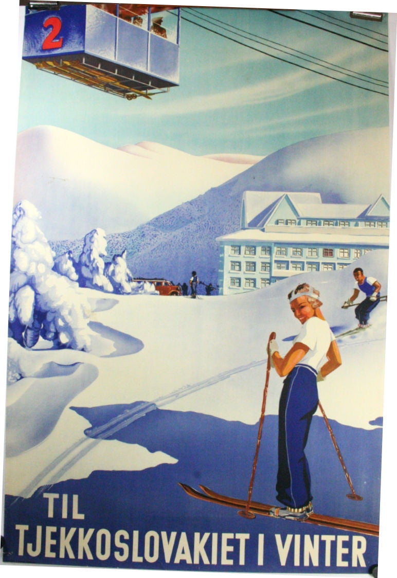 Czechoslovakia Tourism Poster 24in x36in Art Poster 24x36 Multi-Color ...