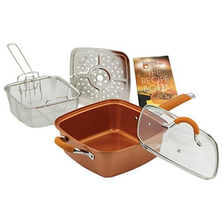 Inventel SP-MC02 Square Copper Pan Pro, 9 1/2" | Walmart Canada
