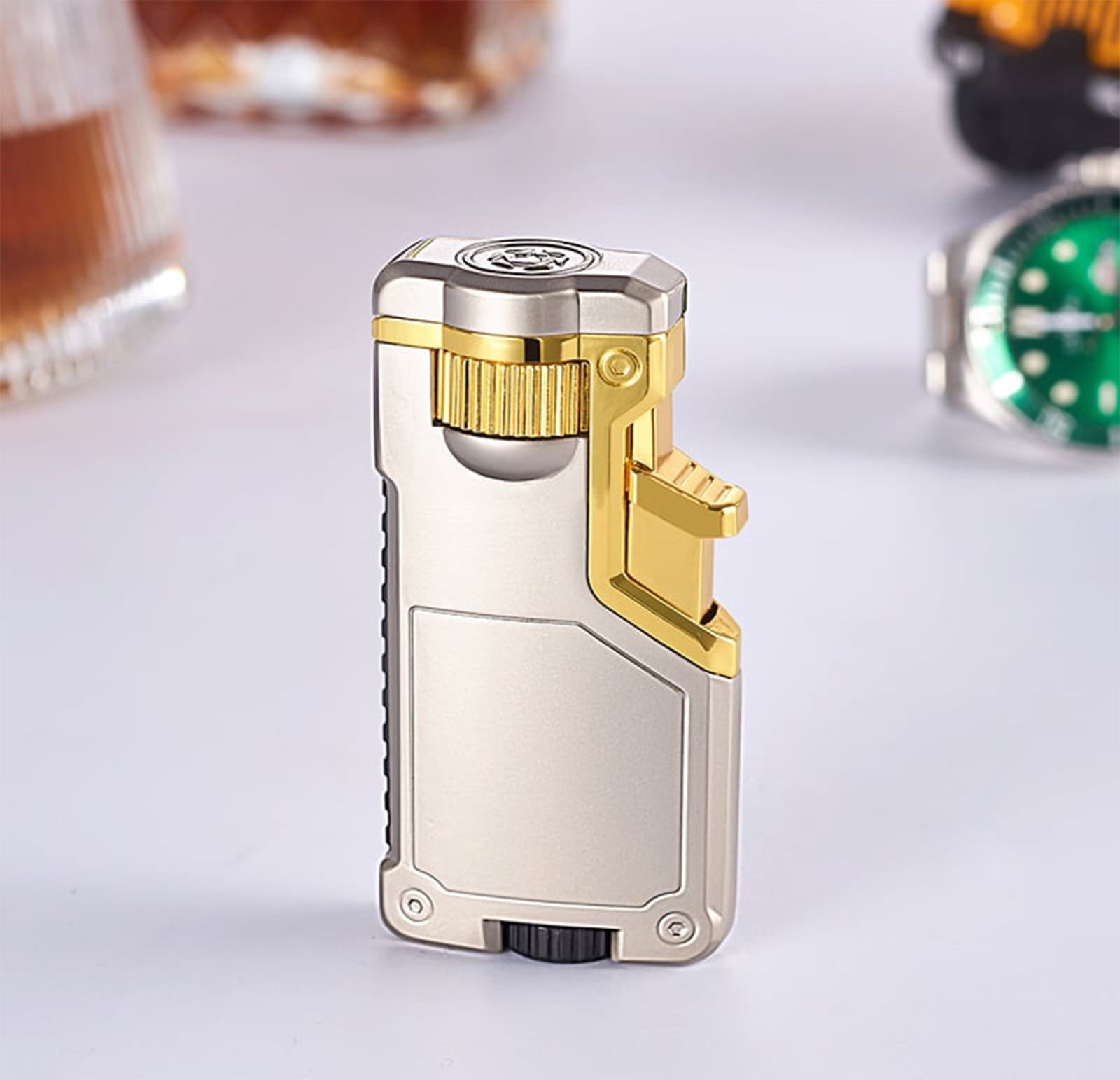 Torch Color Flame Gradient Lighter, Convertible Flame Color Lighter ...