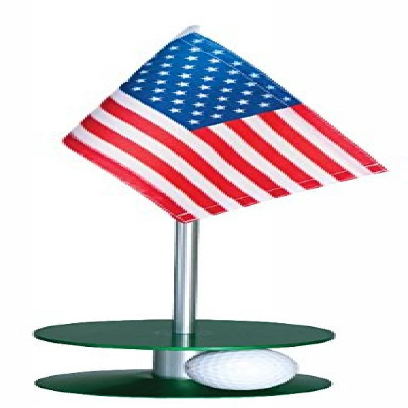 Anne Stone Golf Putt-A-Round American Flag 1 Putting Aid, Green, Small ...