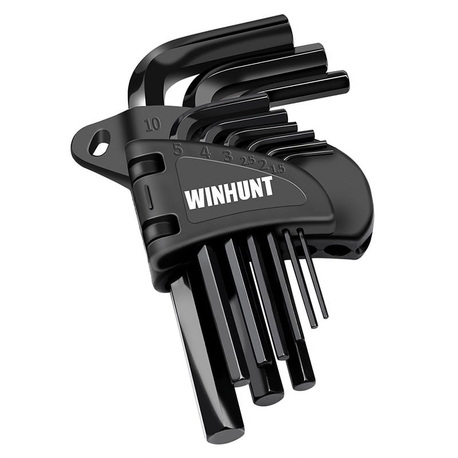 Juego de herramientas con llave Allen hexagonal (Yao negro - estándar - caracteres de arroz ...