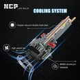 Alla Lighting NCP CANBus H13 9008 LED Headlights Bulbs, Dual High Beam ...