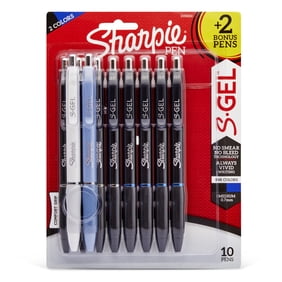 Sharpie S-Gel, Gel Pens, Sleek Metal Barrel, Medium Point (0.7mm ...
