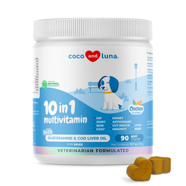 Coco and Luna SAMe 225 Liver Treats for Dogs - Brain and Liver Support ...