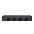 Monoprice SSVC-4.1 Single Input 4-Channel Speaker Selector With Volume Control, Impedance ...