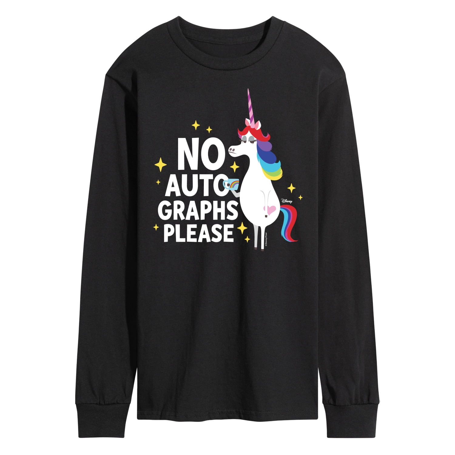 Inside Out - No Autographs Please - Men's Long Sleeve T-Shirt - Walmart.com