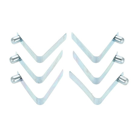 6pcs Kayak Paddle Spring Clips Tent Pole Clips Push Button Spring Snap ...