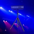 Black Adjustable Height Spotlight Stand, 46.06–79.13 Inch Foldable Iron ...