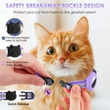 Airtag Cat Collar, Reflective GPS Cat Collar Breakaway with AirTag ...