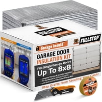 BEEST FULLSTOP Garage Door Insulation Kit - 8x7 & 8x8 ft Single Garage ...