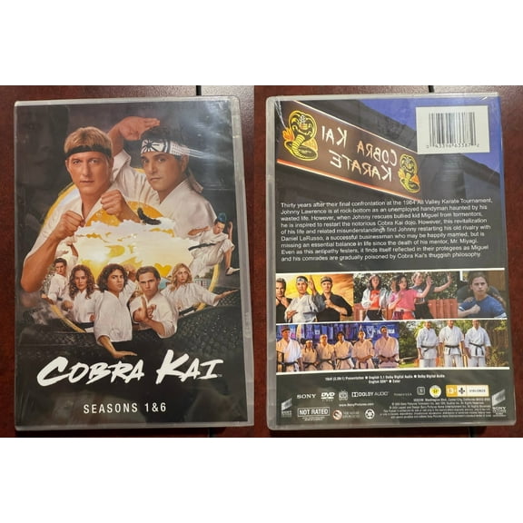 COBRA KAI: The Complete Series,Seasons 1-6 (Season-6 Part 1+2+3) DVD ...