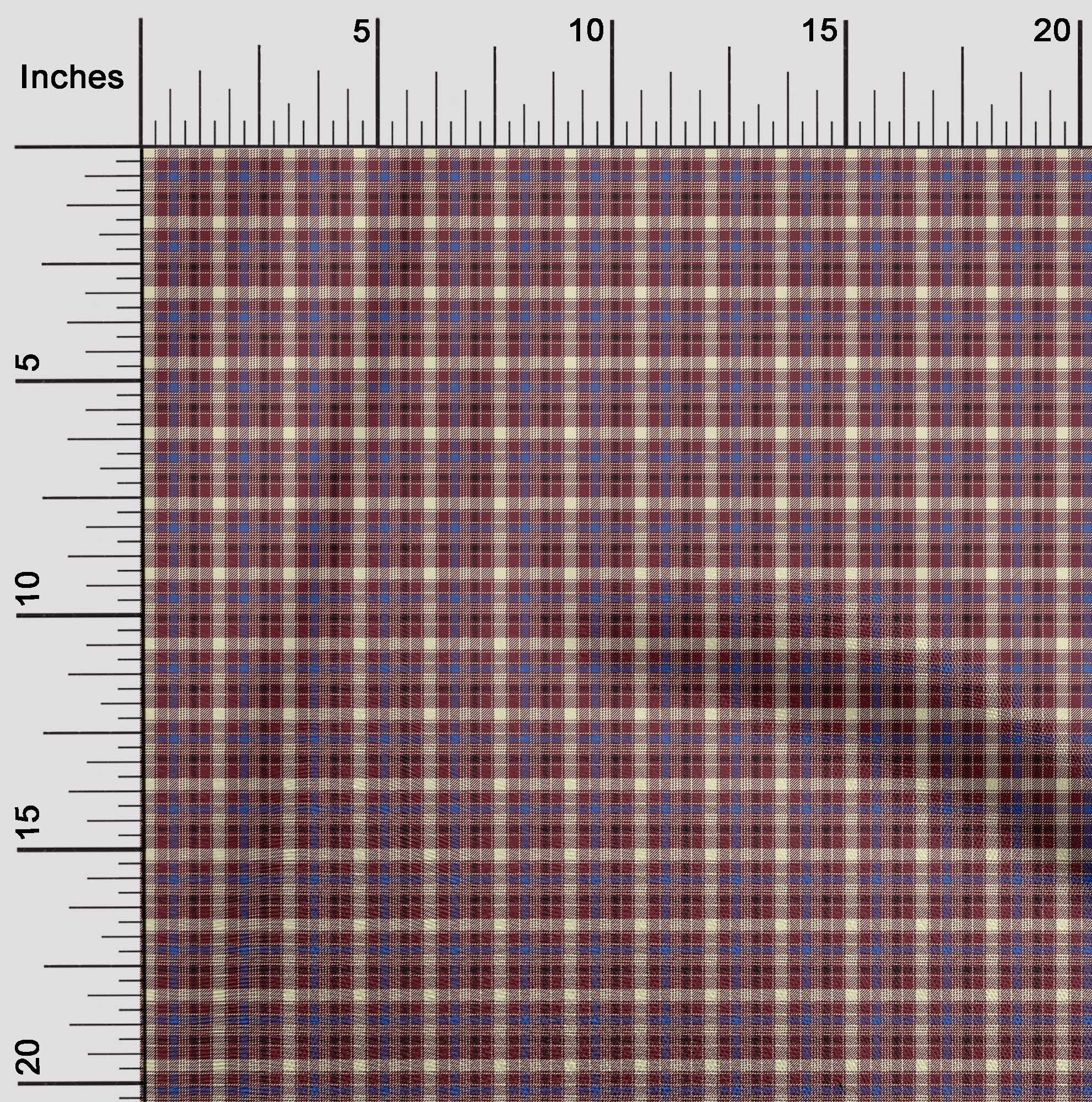 oneOone Viscose Jersey Fabric Tartan Check Print Fabric BTY 60 Inch ...