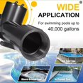 Swimming Pool Ionizer Replacement Chamber 4CH4002-R for Hybrid Pool ...