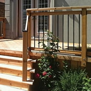 Westbury Tuscany C10 Aluminum Porch Deck Railing Kits for Metal Stairs ...