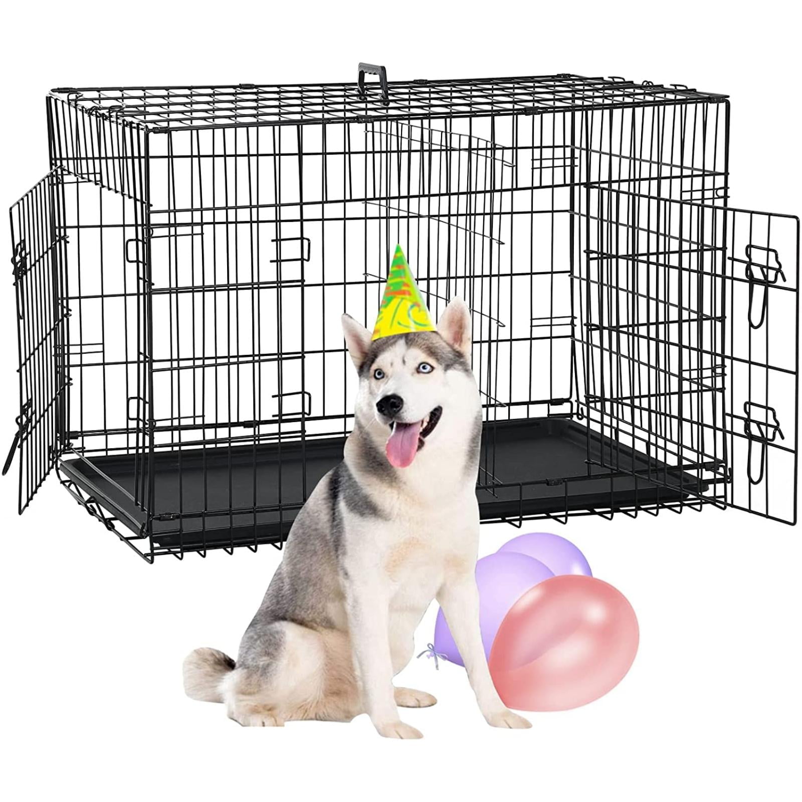 Click here for Niamvelo 48 Inch Large Dog Crate Dog Cage Dog Kenn... prices