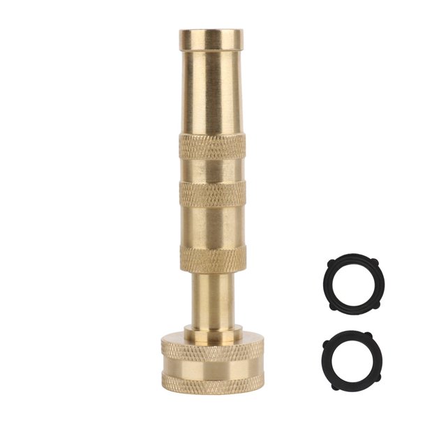 Brass Nozzle Garden Hose Twist Water Spray Gun With 10 Rubber Washers ...