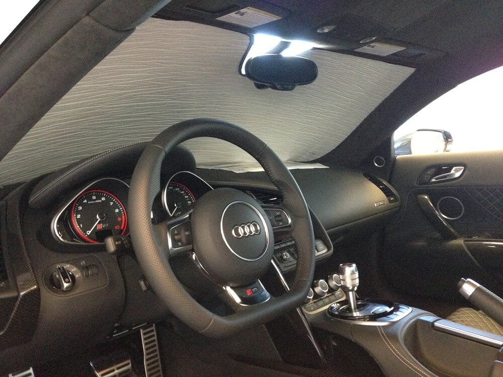 HeatShield, The Original Windshield Sun Shade, Custom-Fit for Audi R8 ...