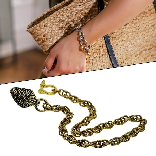 Cadena de con cierres de bloqueo, llavero de pantalón gótico punk de ...