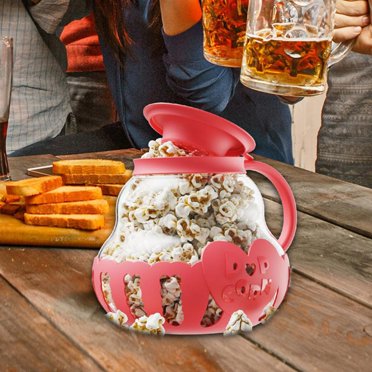 Zulay Kitchen Large Microwave Popcorn Maker BPA Free Silicone Popcorn ...