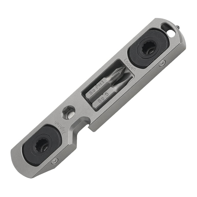 MINI Pry Ratchet Wrench Pocket Pry Bar with Window Break for Titanium Pry Bar MINI Tool