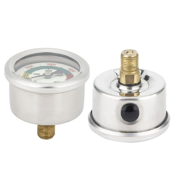 Pressure Gauge, High Pressure 40Mpa Pressure Gauge Manometer Assembly ...