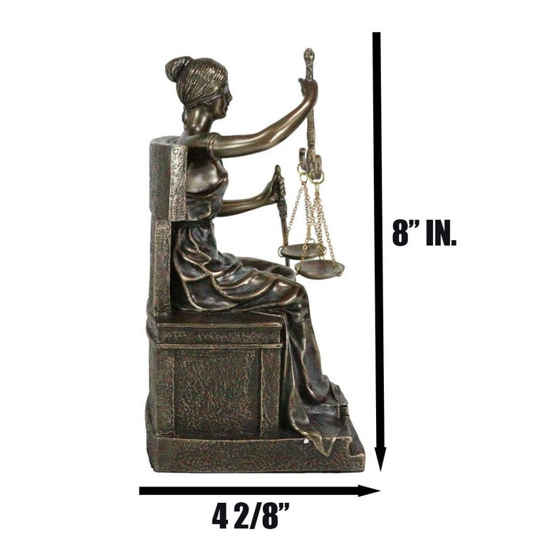 Justice Scales Statue
