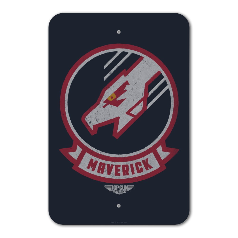 Top Gun: Maverick Patch Home Business Office Sign - Walmart.com