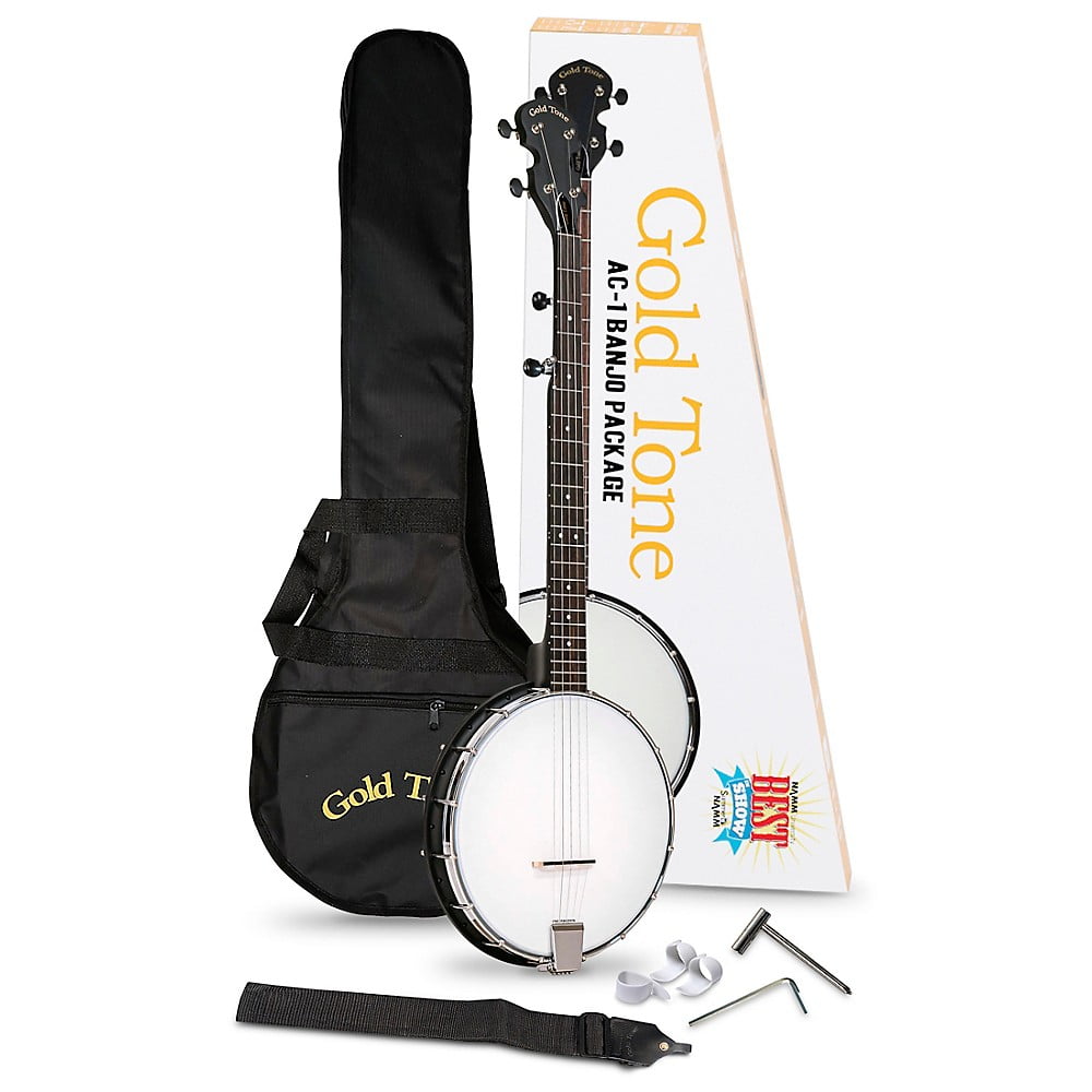 Gold Tone AC-1 Banjo Package Black - Walmart.com