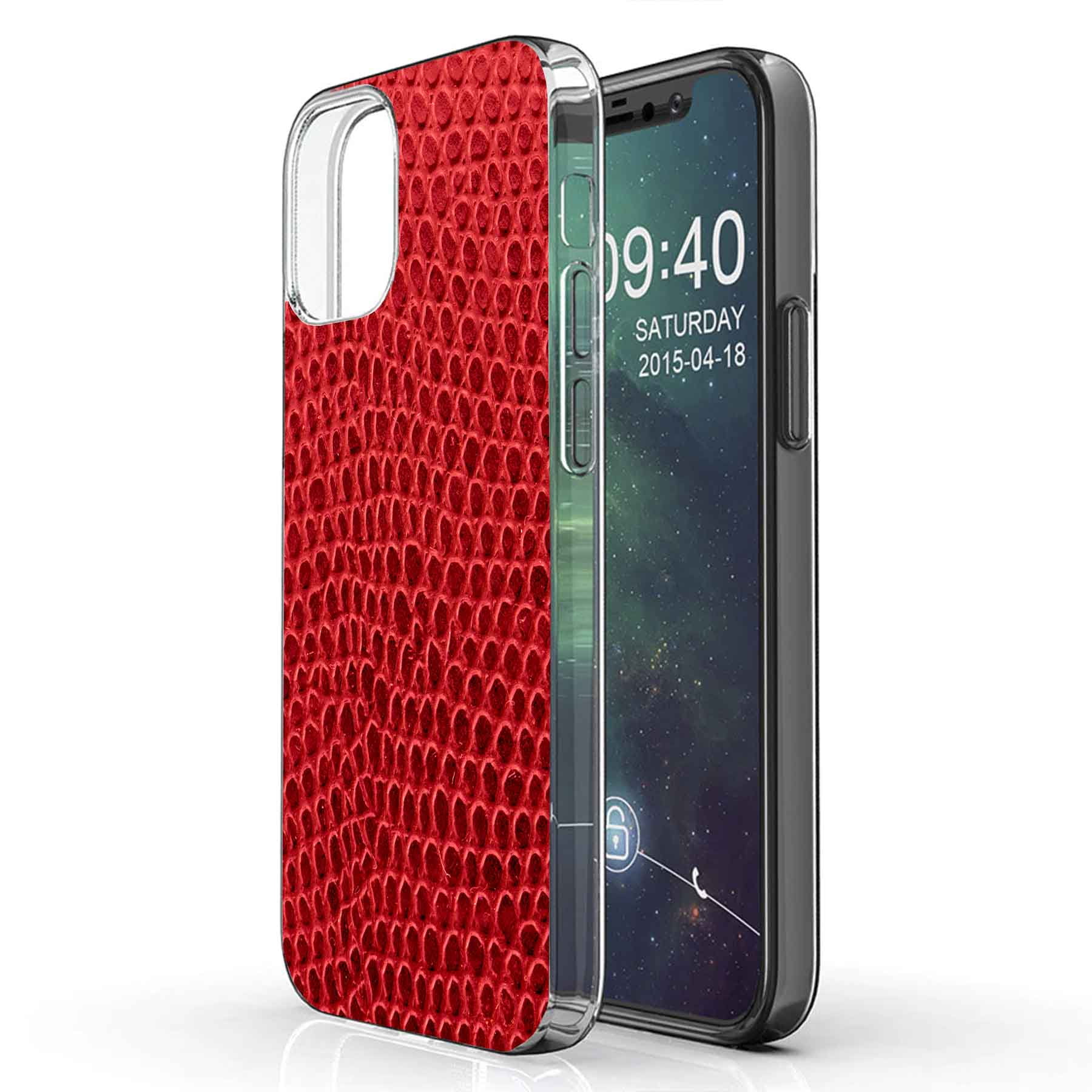 TalkingCase Slim Phone Case Compatible for Apple iPhone 12 Mini, Red ...