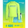 Body Glove Boys’ Long Sleeve Rash Guard Set – UPF 50+ Swim Shirt and ...