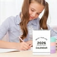 2026 Mini Desk Calendar Set 3-Pack, Nov 2025-Dec 2026 Standing Flip ...