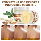 Raw & Unrefined Pure Shea Butter For Body, Face & Hair,Enriched with ...
