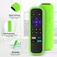 Wellbom 4 Pcs Remote Covers Glow in The Dark Remote Battery Cover ...