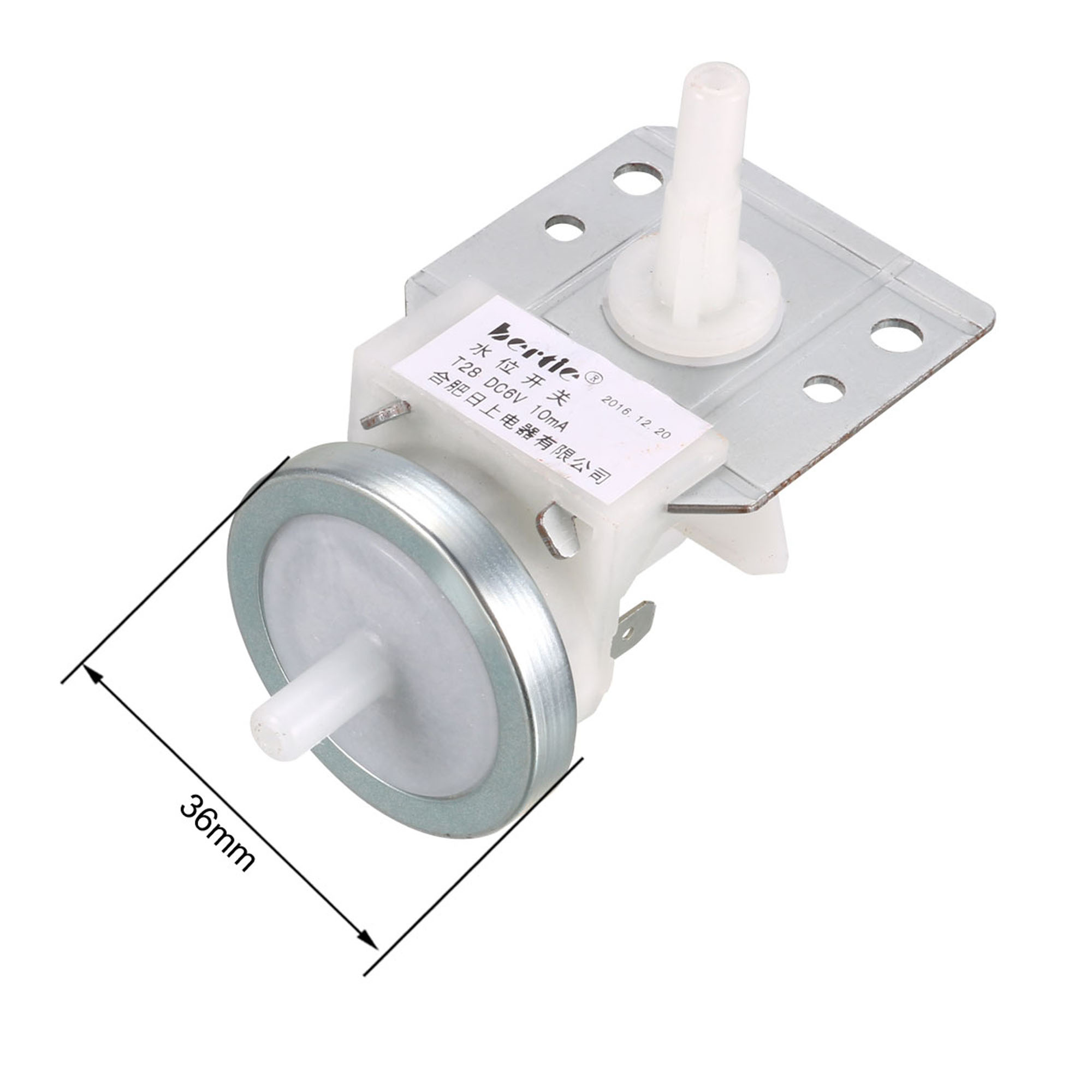 T28 2-Pin Water Level Sensor Pressure Switch for Washing Machine Washer ...