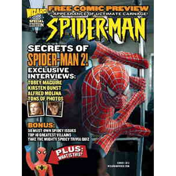Wizard Spider-Man Mega Special #1A VF ; Wizard Comic Book - Walmart.com