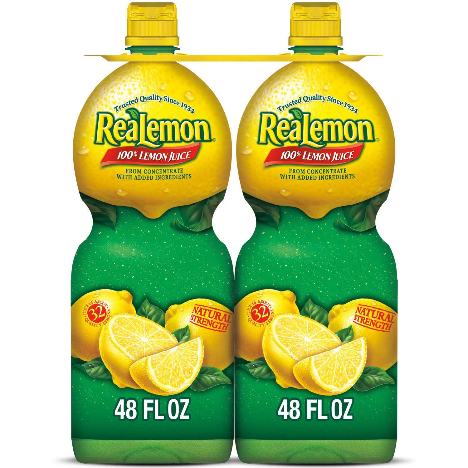 ReaLemon 100% Lemon Juice 48 fl. oz. bottles, 2 pk. - Samsclub.com